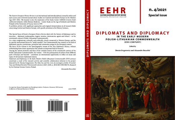 (PDF) The “Decisive Embassy” of Prince Krzysztof Zbaraski to ...