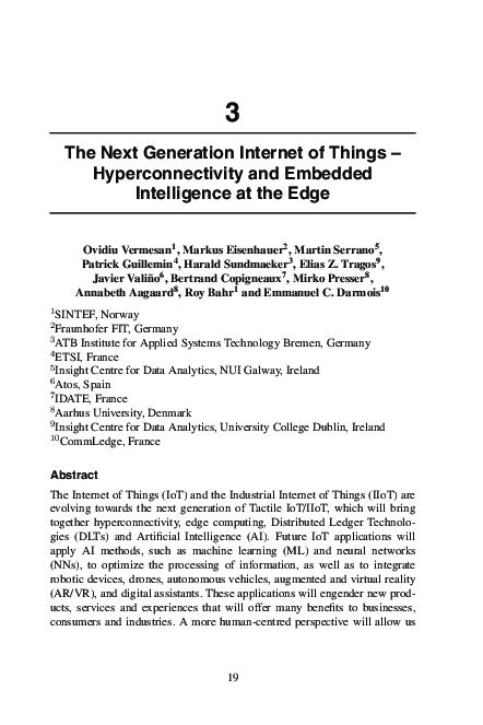 (PDF) The Next Generation Internet of Things – Hyperconnectivity and ...