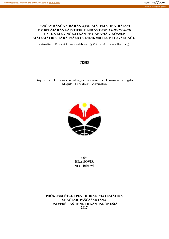 (PDF) PENGEMBANGAN BAHAN AJAR MATEMATIKA DALAM PEMBELAJARAN SAINTIFIK BERBANTUAN VIDEOSCRIBE ...