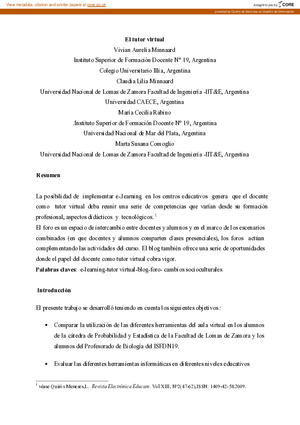 (PDF) El tutor virtual
