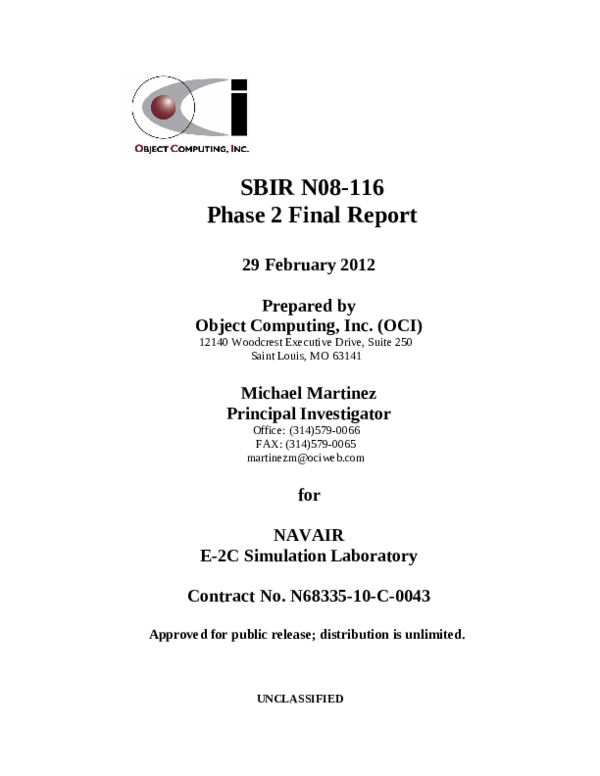 (PDF) Open Data Distribution Service (DDS) for Use in a Real Time ...