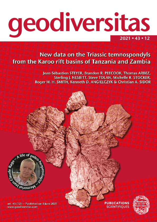 (PDF) New data on the Triassic temnospondyls from the Karoo rift basins ...