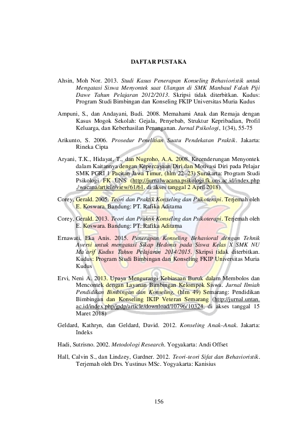 (PDF) Mengatasi perilaku menyontek di sekolah dengan menggunakan teknik ...