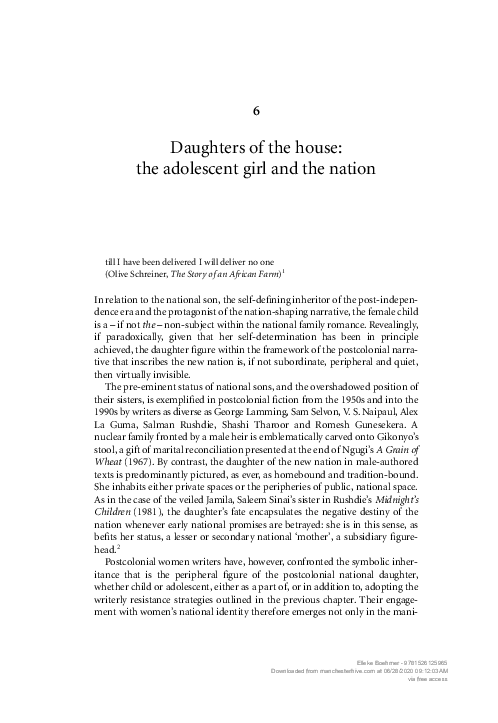(PDF) Daughters of the house