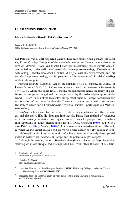 (PDF) Guest editors' introduction