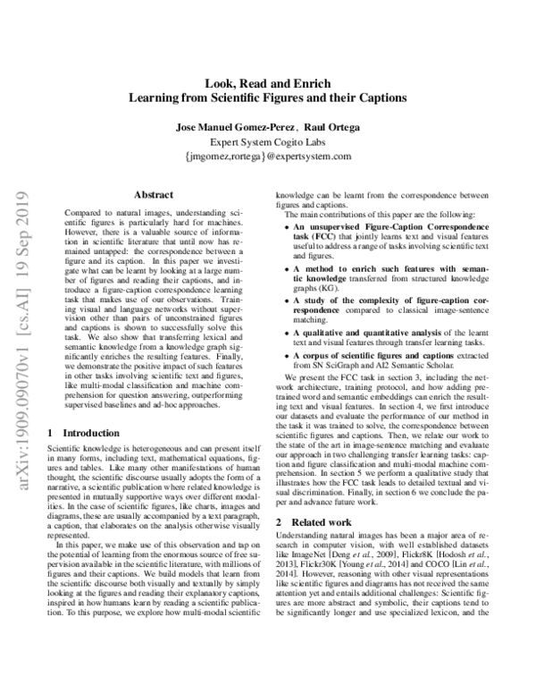 (PDF) Look, Read and Enrich - Learning from Scientific Figures and ...