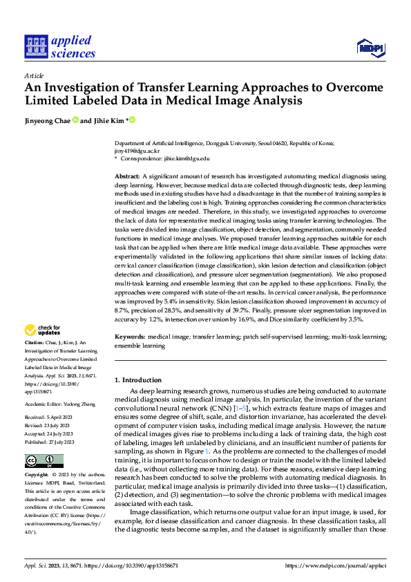 (PDF) An Investigation of Transfer Learning Approaches to Overcome Limited Labeled Data in ...