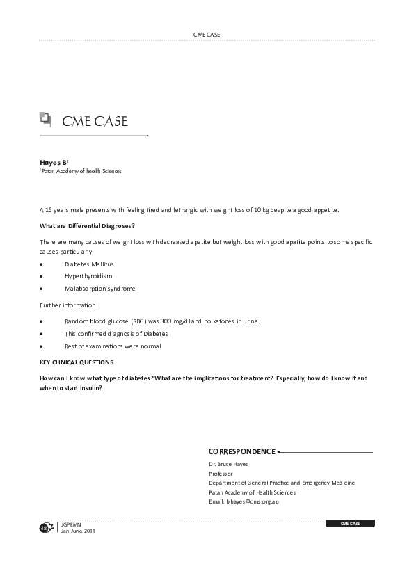 (PDF) CME case