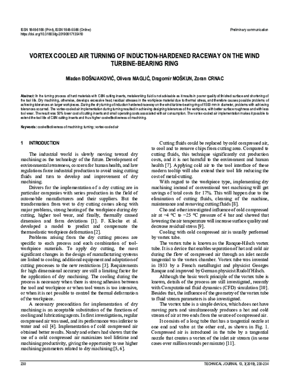 (PDF) Vortex cooled air turning of induction-hardened raceway on the ...
