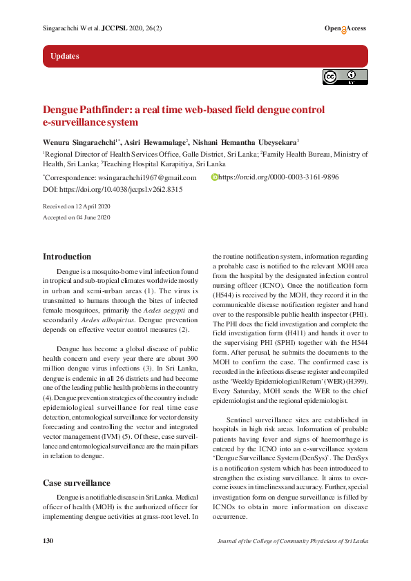 (PDF) Dengue Pathfinder: a real time web-based field dengue control e ... (PDF) Dengue Pathfinder: a real time web-based field dengue control e ...