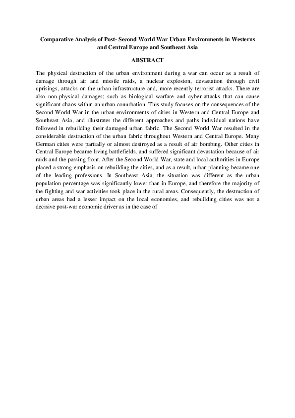 (PDF) World War II Re-explored