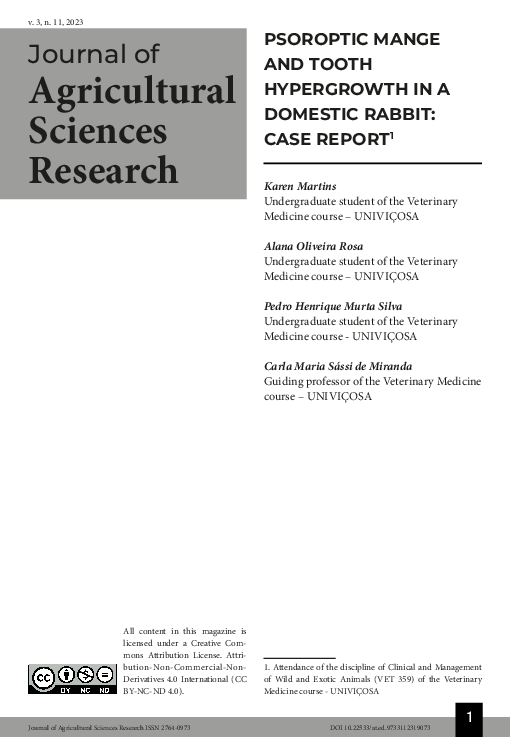(PDF) Psoroptic mange and tooth hypergrowth in a domestic rabbit: case ...