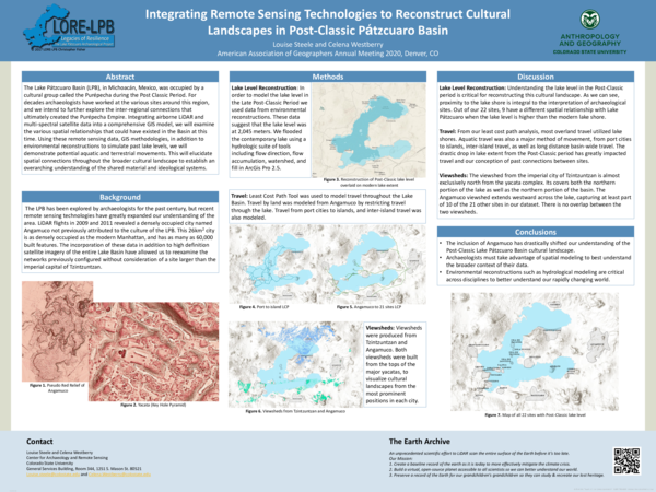 Pdf Integrating Remote Sensing Technologies To Reconstruct Cultural Landscapes In Post Classic