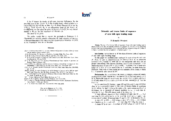 (PDF) Solenoids and inverse limits of sequences of arcs with open bonding maps