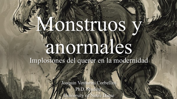 (PPT) Monstruos y anormales. Implosiones del querer en la modernidad