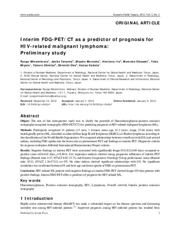 (PDF) Preliminary study