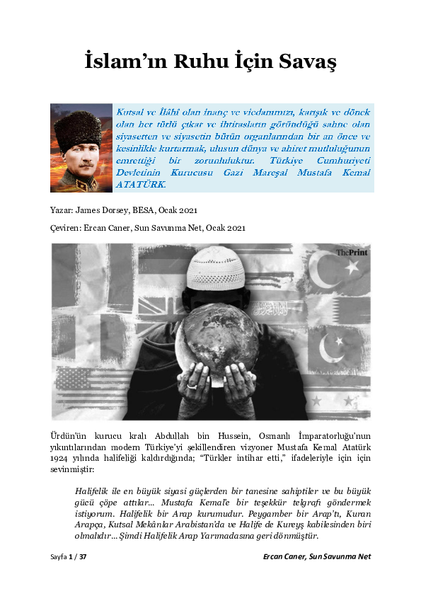 (PDF) İslam'ın Ruhu İçin Savaş