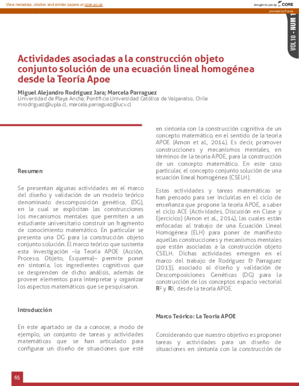 (PDF) Actividades asociadas a la construcción objeto conjunto solución ...