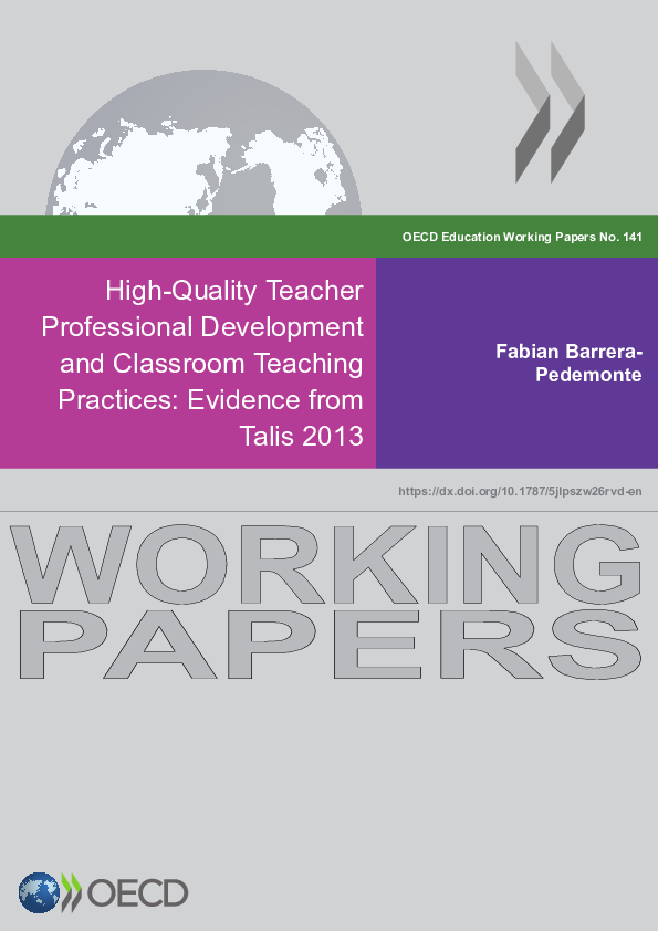 (PDF) High-Quality Teacher Professional Development and Classroom ...