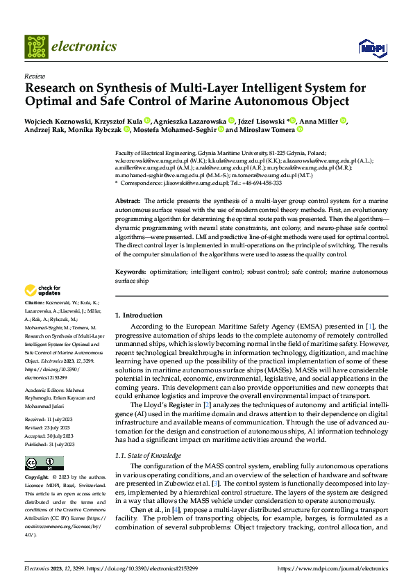 (PDF) Research on Synthesis of Multi-Layer Intelligent System for ...