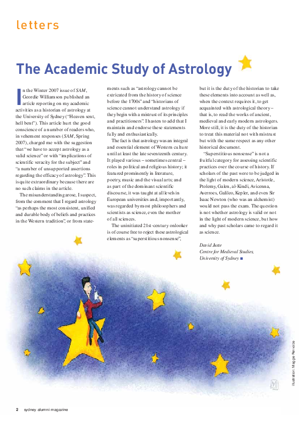 (PDF) The Academic Study of Astrology
