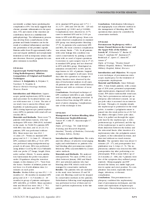 (PDF) UP-02.046 Percutaneous Nephropexy with a Suture Passed Between ...
