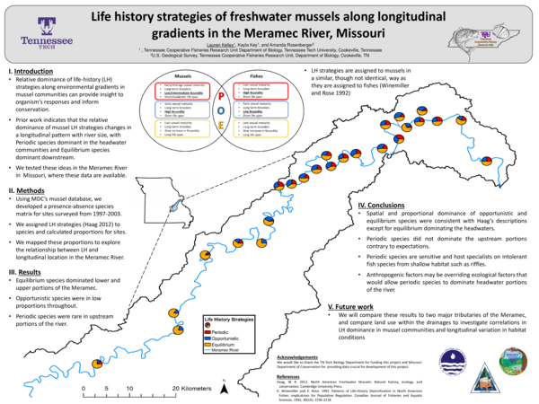 (PDF) Life History strategies of freshwater mussels along longitudinal ...