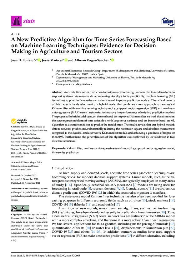 (PDF) A New Predictive Algorithm for Time Series Forecasting Based on Machine Learning ...