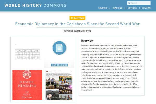 (PDF) Economic Diplomacy in the Caribbean since the Second World War [Overview]
