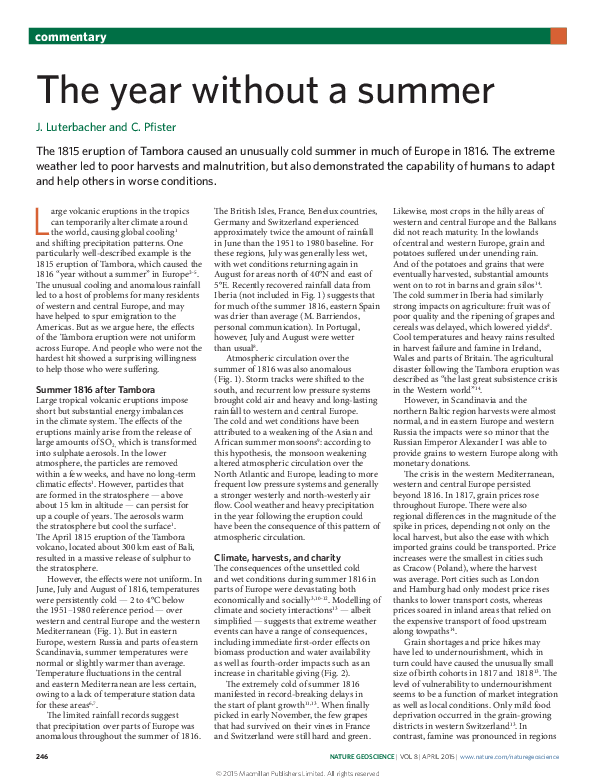 (PDF) The year without a summer