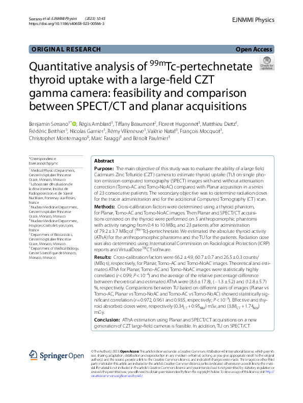 (PDF) Quantitative analysis of 99mTc-pertechnetate thyroid uptake with ...