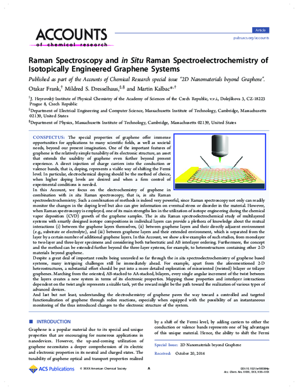 (PDF) Raman Spectroscopy and in Situ Raman Spectroelectrochemistry of ...