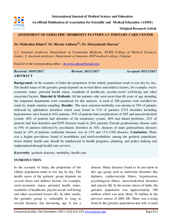 (PDF) An official Publication of Association for Scientific and Medical ...