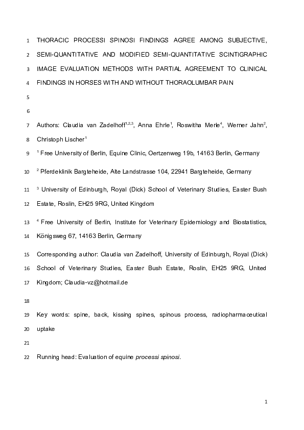 (DOC) Thoracic processi spinosi findings agree among subjective ...