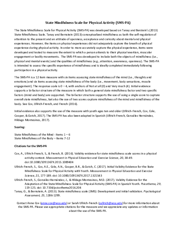 (PDF) Cross-cultural adaptation and validity evidence of the Brazilian ...