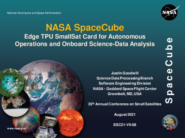 (PDF) NASA SpaceCube Edge TPU SmallSat Card for Autonomous Operations ...