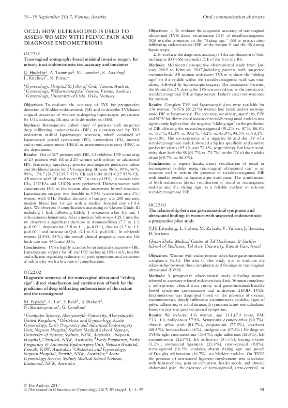 (PDF) OC22.03: The relationship between gastrointestinal symptoms and ...