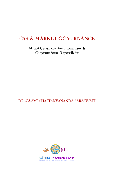 (PDF) CSR Market Governance