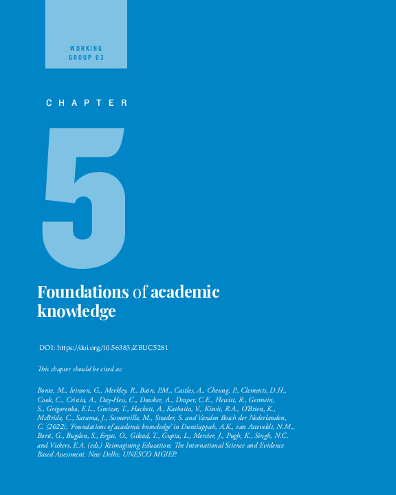 (PDF) Foundations of academic knowledge