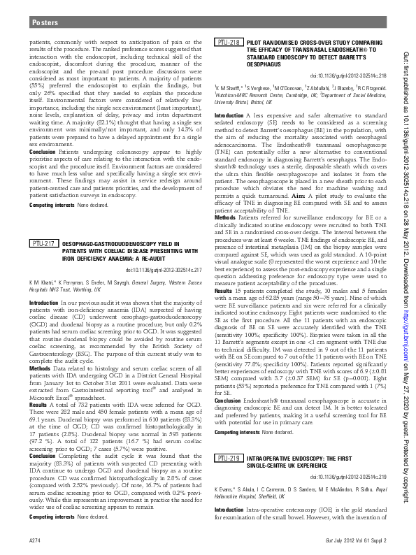 (PDF) PTU-218 Pilot randomised cross-over study comparing the efficacy ...