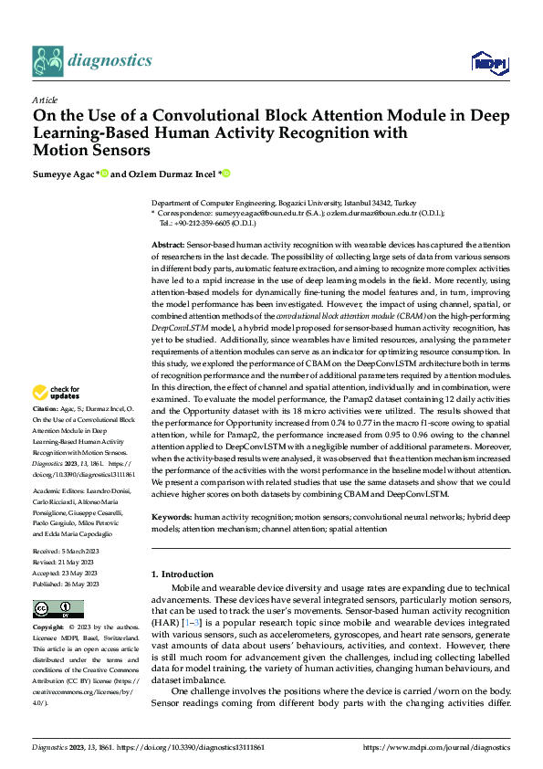 (PDF) On the Use of a Convolutional Block Attention Module in Deep ...