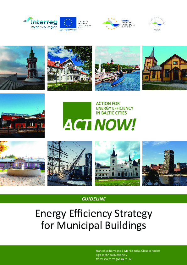 (PDF) Energy Efficiency Strategy for Municipal Buildings