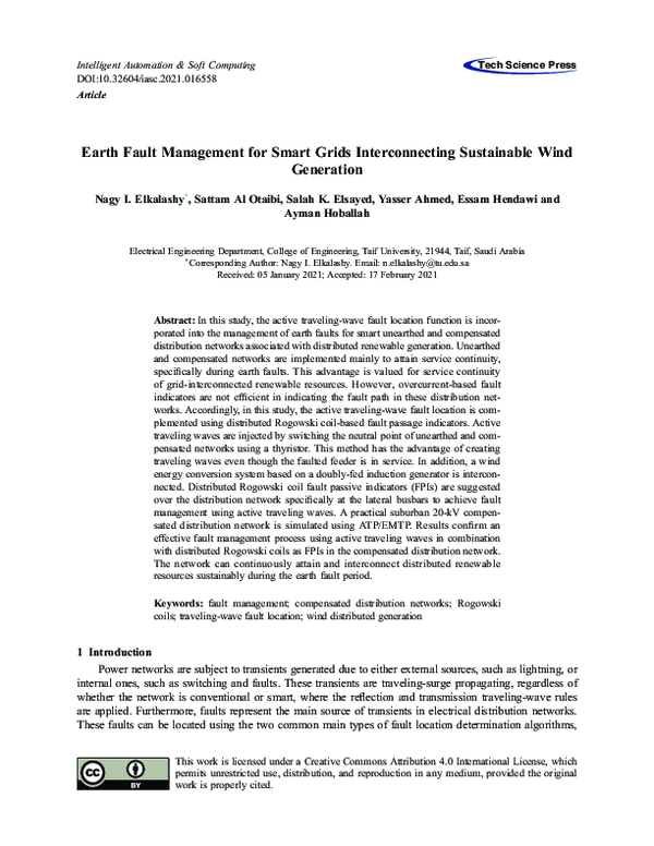 (PDF) Earth Fault Management for Smart Grids Interconnecting ...