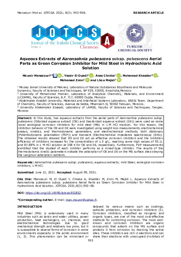 (PDF) Aqueous extracts of Aaronsohnia pubescens subsp. pubescens aerial ...