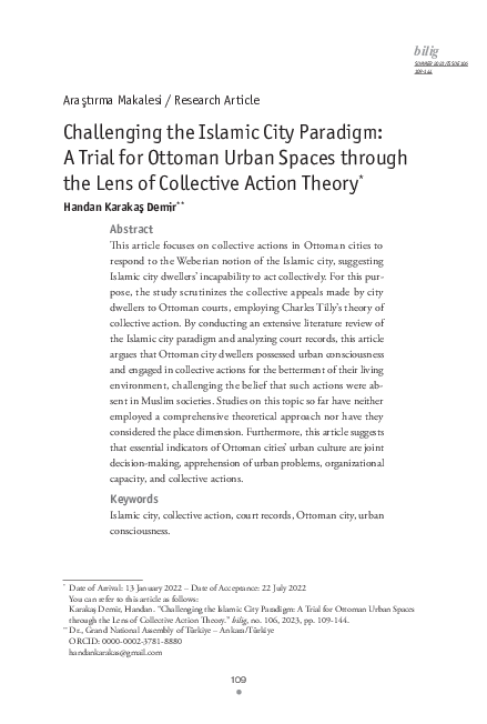 (PDF) Araştırma Makalesi / Research Article Challenging the Islamic ...