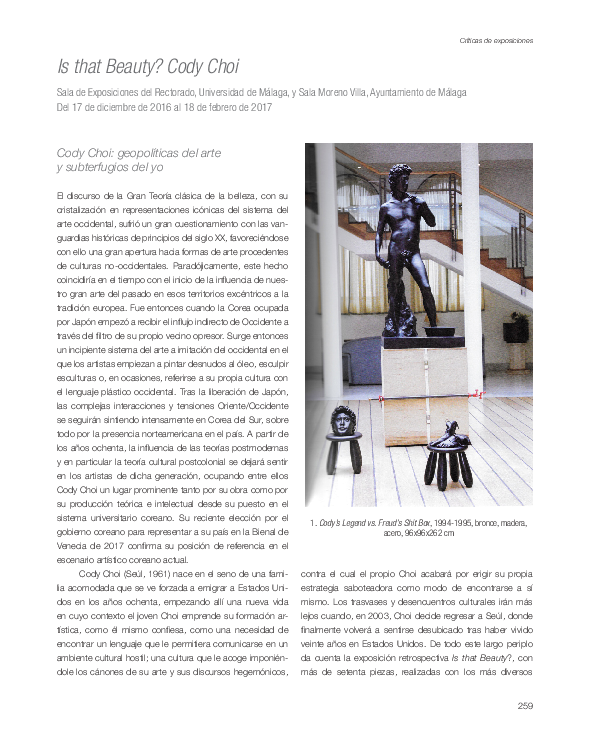 (PDF) Is that Beauty? Cody Choi