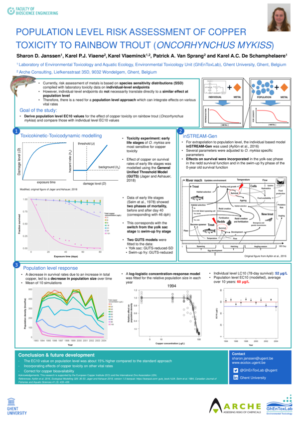 (PDF) Population level risk assessment of copper toxicity to rainbow ...