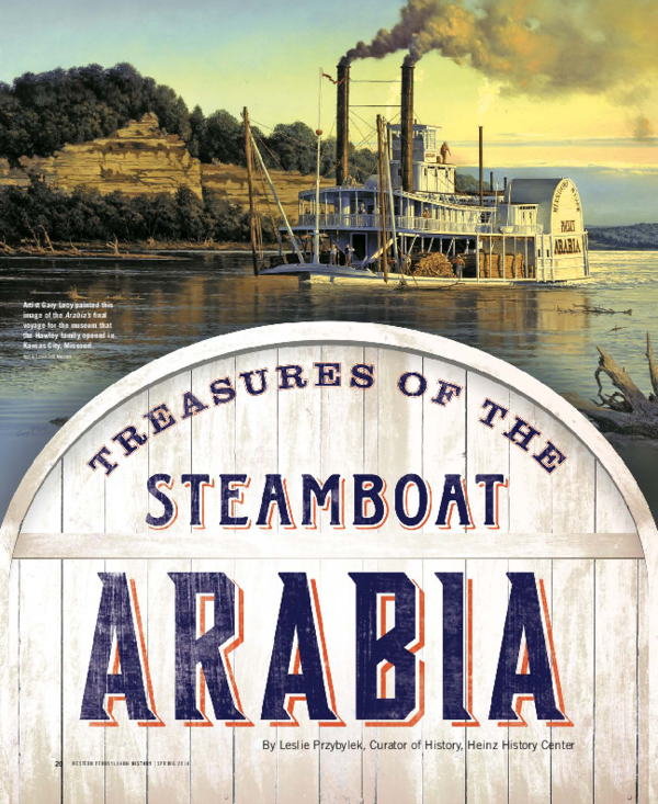 (PDF) Treasures of the Steamboat Arabia