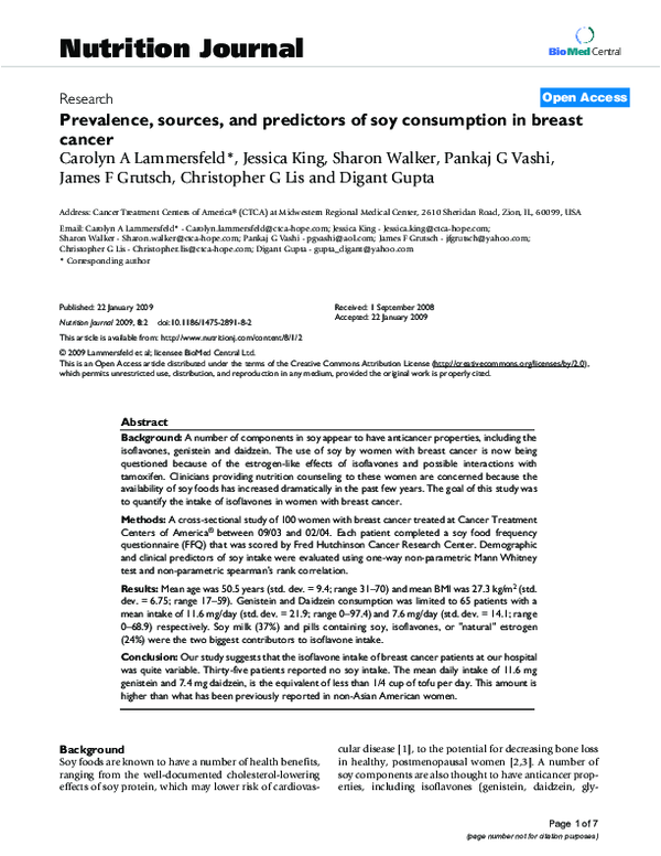 (PDF) Nutrition Journal