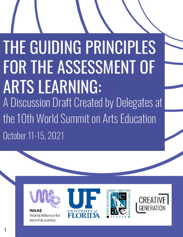 (PDF) THE GUIDING PRINCIPLES FOR THE ASSESSMENT OF ARTS LEARNING